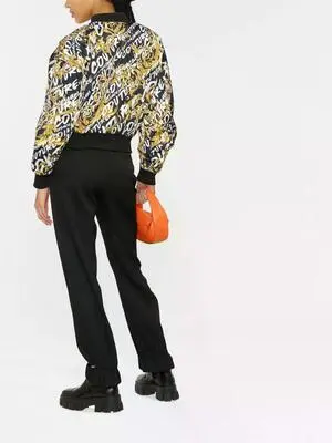 Versace Logo-print Reversible Bomber Jacket