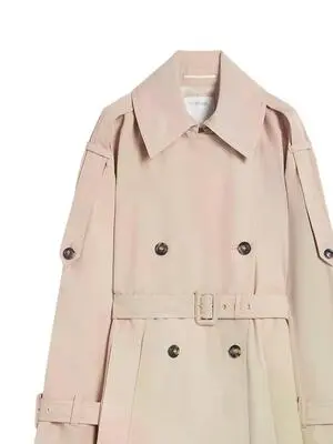 Max Mara Double-breasted Belted Trench Coat