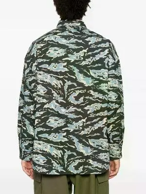 Acne Studios Abstract-pattern Organic-cotton Shirt