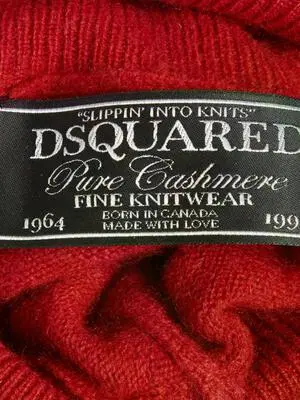 Dsquared2 Ribbed Turtleneck Sweater