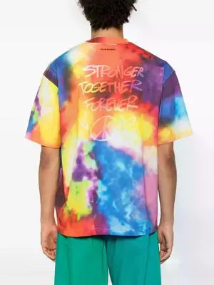 Acne Studios Abstract Print Organic Cotton T-shirt