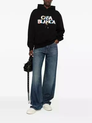 Casablanca Drawstring Hoodie