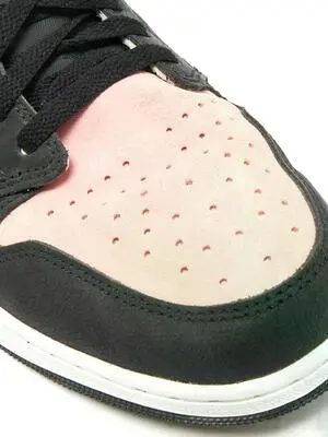 Nike Air Jordan 1 Low Og Lace-up Leather Sneakers - Pink