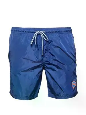 Fendi Logo Patch Swim Shorts