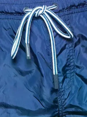 Fendi Logo Patch Swim Shorts