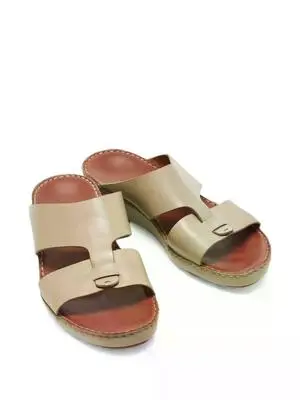 Loro Piana Buckle Slide Sandals