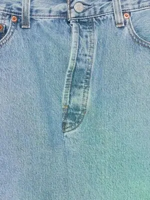 BLESS Front-slit Denim Skirt