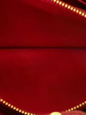 Prada Saffiano Leather Wallet On Strap Bag - Red