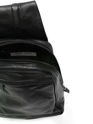 Miu Miu Leather Backpack