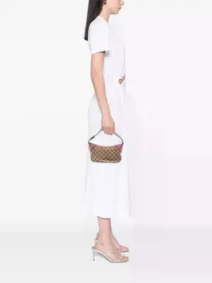 Gucci Gg Canvas Web Handbag