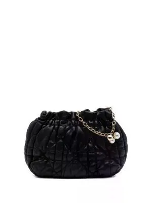 Dior Mini Lambskin Cannage Gaufre Delices Shoulder Bag
