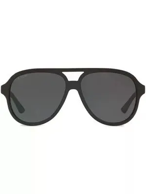 Gucci Aviator-frame Sunglasses - Black