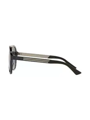 Gucci Aviator-frame Sunglasses - Black