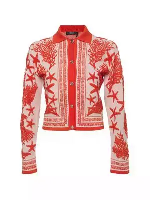 Versace Trimmed Cardigans For Women