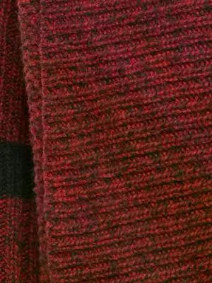 Zadig&Voltaire Shawl Collar Rib-knit Cardigan With Striped Sleeves