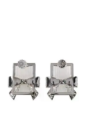 YVMIN Crystal Bow Earrings