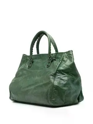 Balenciaga Classic City Tote Bag - Green