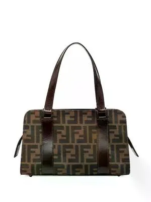 Fendi Zucca Canvas Handbag
