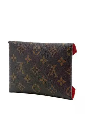 LOUIS VUITTON Monogram Pochette Kirigami Mm Clutch Bag - Brown
