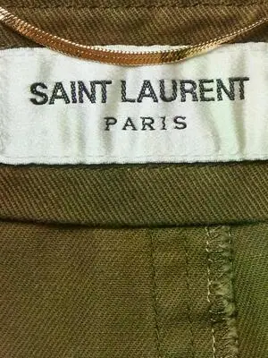 Saint Laurent Button-up Mini Skirt
