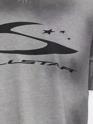 HELLSTAR Logo-print T-shirt - Grey