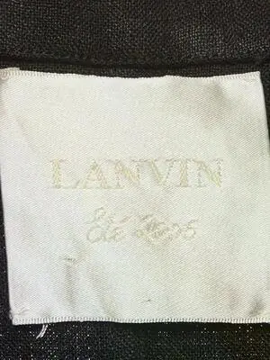 LANVIN Linen Single-breasted Blazer