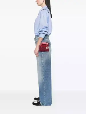 Dior Mini Lady Satchel - Red