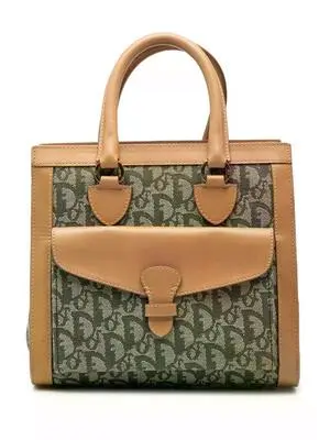 Dior Diorissimo Trotter Canvas Pocket Tote Bag