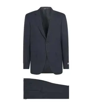Canali Wool 2-piece Suit - Navy