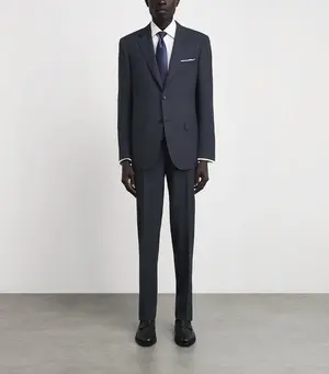 Canali Wool 2-piece Suit - Navy