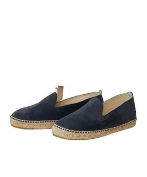 Manebí Maneb Hamptons Round Toe Espadrilles - Black