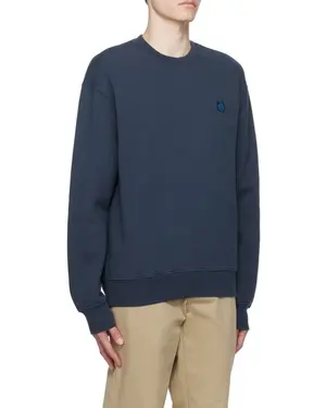 Maison Kitsuné Fox Patch Crewneck Sweatshirt