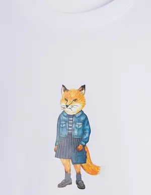 Maison Kitsuné Dressed Fox Crewneck T-shirt