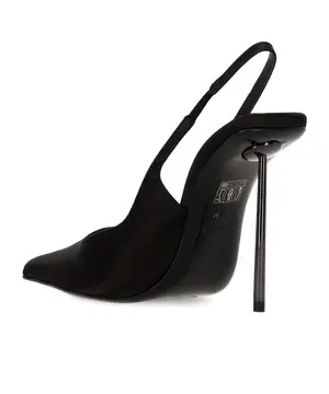 LE SILLA 110mm Sling Back Satin Heeled Pumps