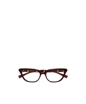 Gucci Cat-eye Frame Glasses - Red