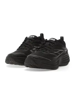 Hoka One One Round Toe Lace-up Sneakers