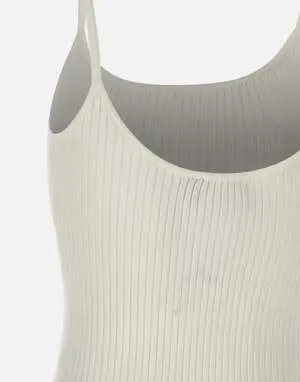 COURREGES Courrèges Reedition Ribbed Knit Top
