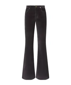 Pinko Corduroy Flare Jeans - Black