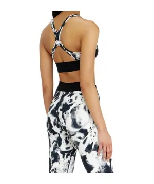 DIESEL® Sports Bra In Printed Microfibre