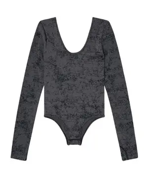 DIESEL® Open-back Long-sleeve Bodysuit