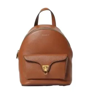 COCCINELLE Flap-pocket Zip Backpack - Brown