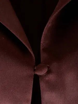 LOULOU STUDIO Oyat Long-length Satin Shirt