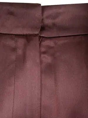 LOULOU STUDIO Vione Silk-blend Trousers