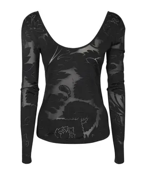 Etro Long-sleeves Top - Black