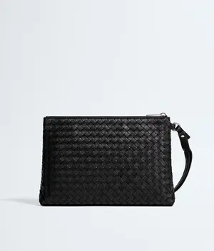 Bottega Veneta Intrecciato Piccolo Woven Prism Clutch
