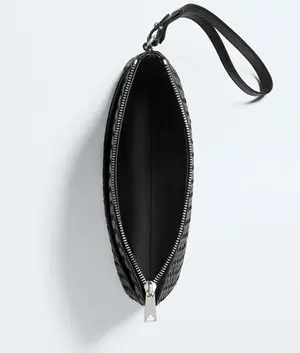 Bottega Veneta Intrecciato Piccolo Woven Prism Clutch