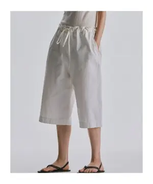 THE ROW Faldra Drawstring-waist Knee-length Shorts