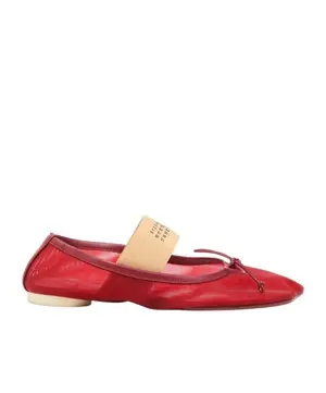 MAISON MARGIELA Numeric-strap Anatomic Ballet Flats