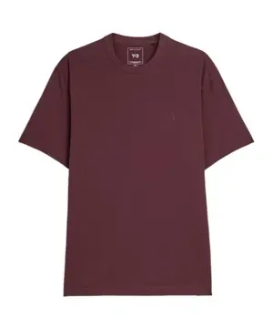 Y3 Regular Short Sleeve Tee - Night Red