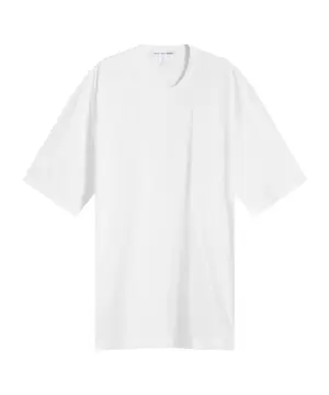 Comme Des Garçons Crew Neck Short-sleeved T-shirt - White
